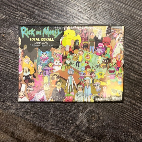 adult swim | Toys | Rick Morty Total Rickall Card Game | Poshmark